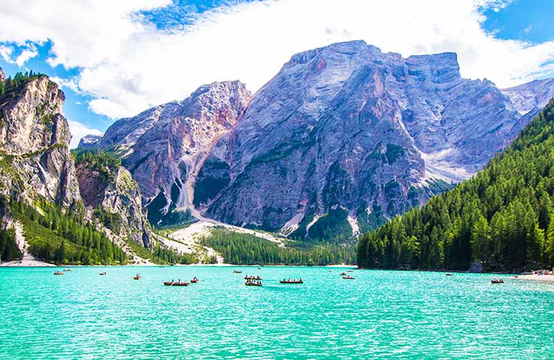 Karte vom Pustertal | Anreise ins Pustertal
